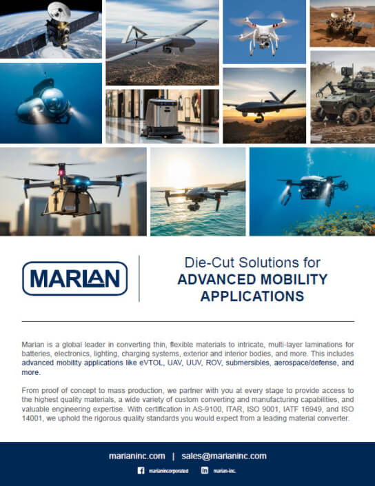 Advanced Mobility | Die-cut Solutions for eVTOL & UAV